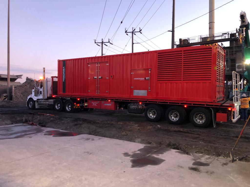 HIMOINSA Heavy Range - HTW-1745 T5 being in stalled — Generator Warehouse