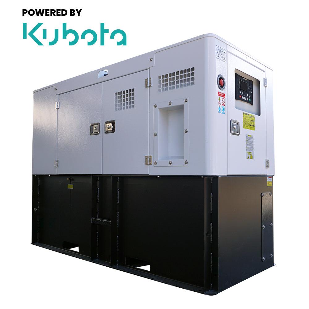 Welling & Crossley ED10.5KYE-400-LB 10.5kVA kubota Powered Generator ...