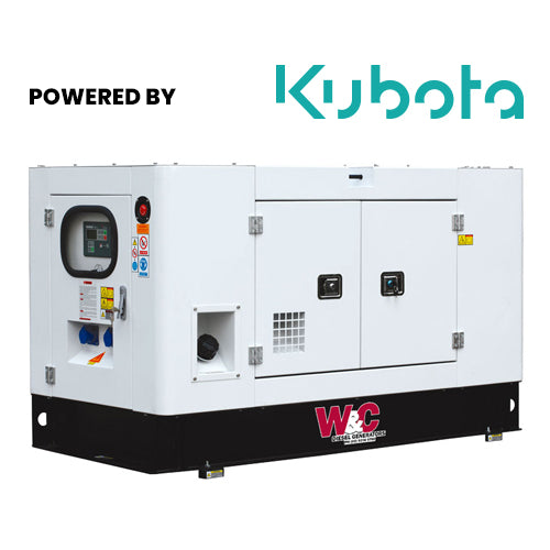 Welling & Crossley ED24KYE 24kVA Kubota Powered Generator — Generator ...