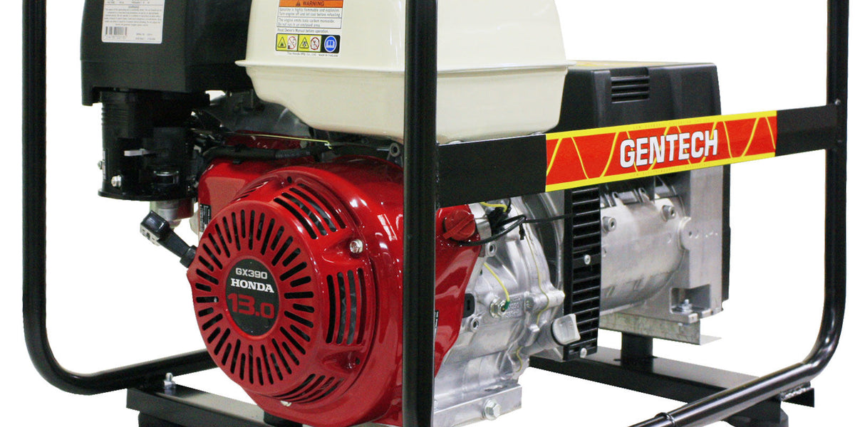 Gentech EP7000HSR - 7.0kVA Honda Powered Generator — Generator Warehouse
