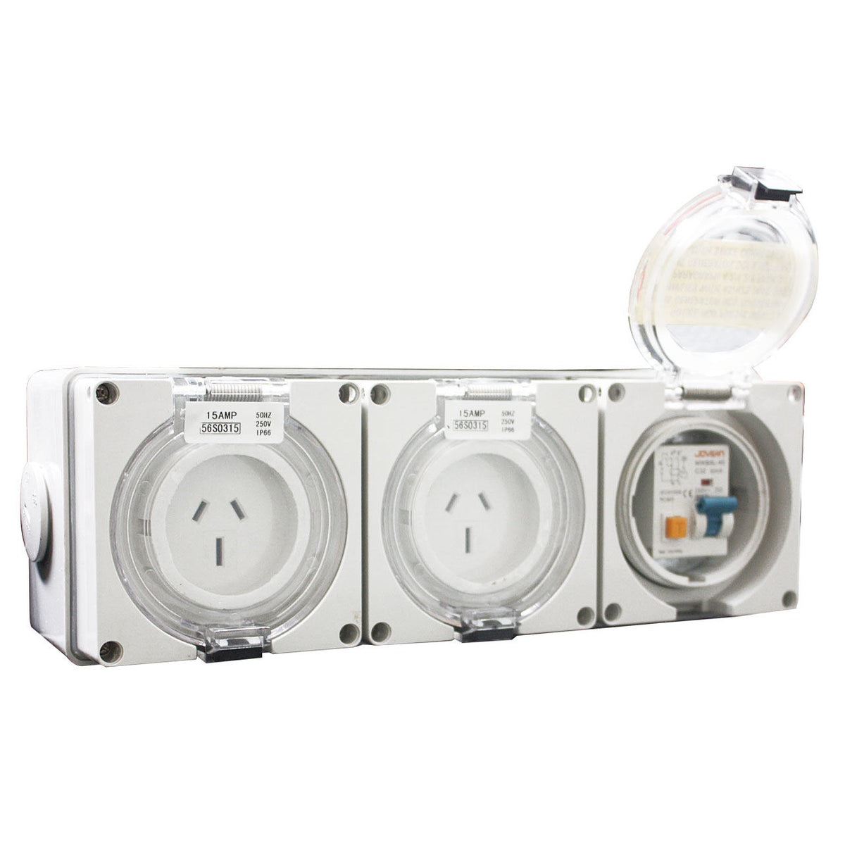Gentech 80-GPO-RCD-32A-3PIN-PORT - Earth Leakage Protection 32 Amp ...