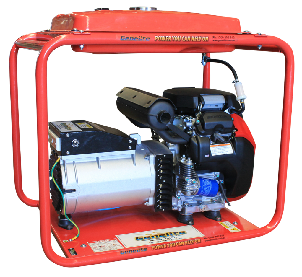 Genelite GH12000E-LRT-AVR 12.5kVA Honda Powered AVR Generator ...