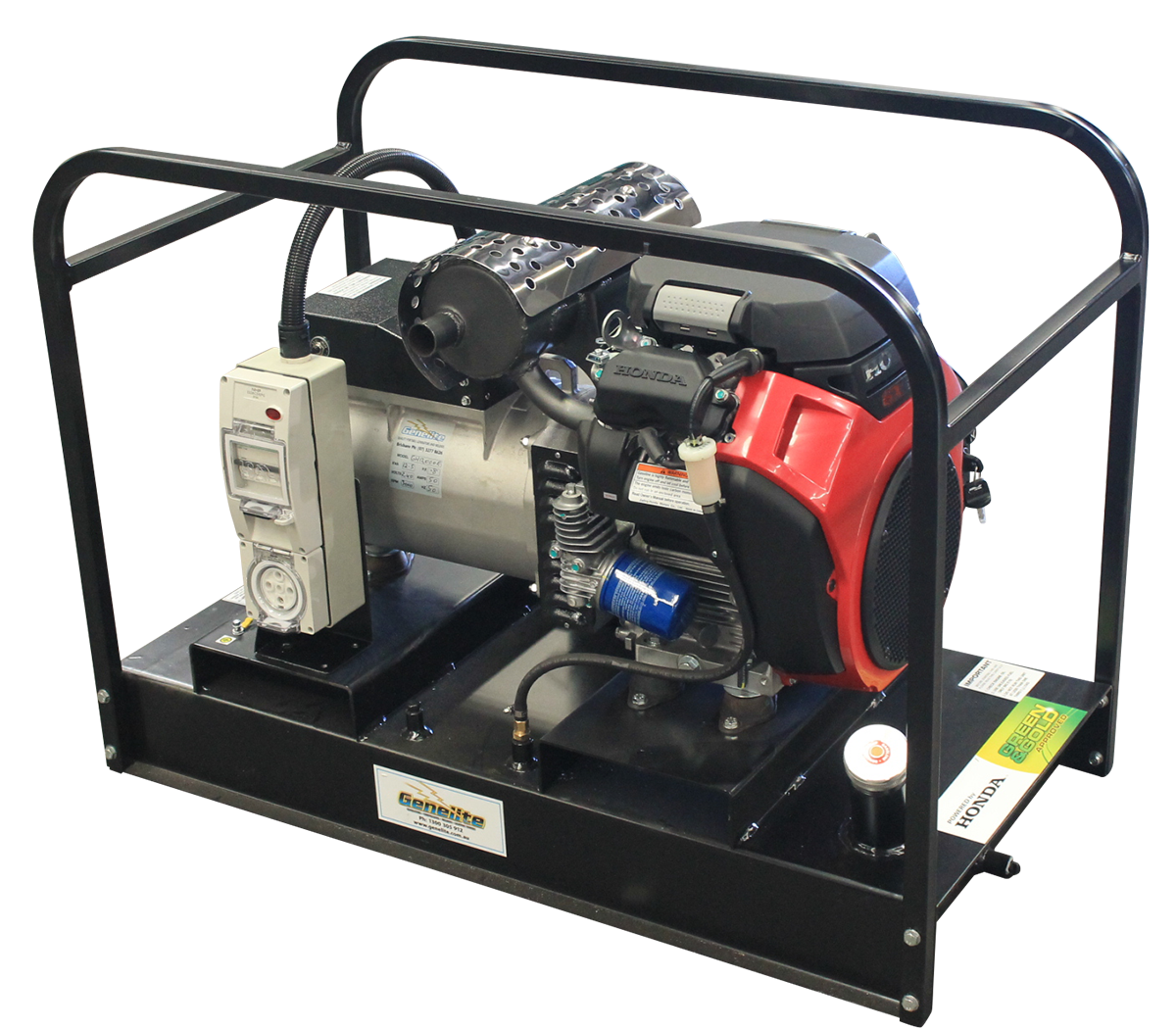 Genelite GH14000E-FBT-3 14.5kVA Honda 3 Phase — Generator Warehouse