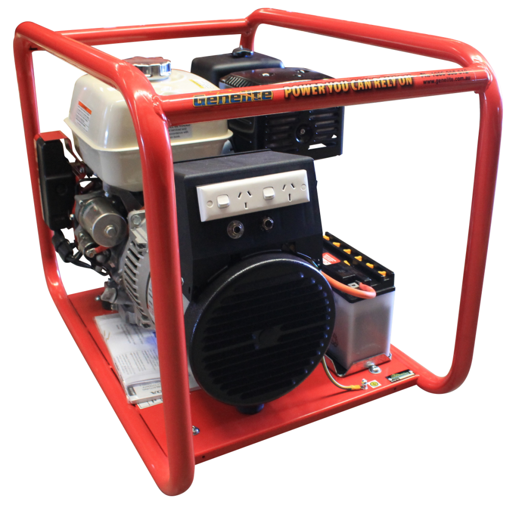 Genelite GH7000E-AVR 8kVA Honda Powered Electric Start — Generator ...