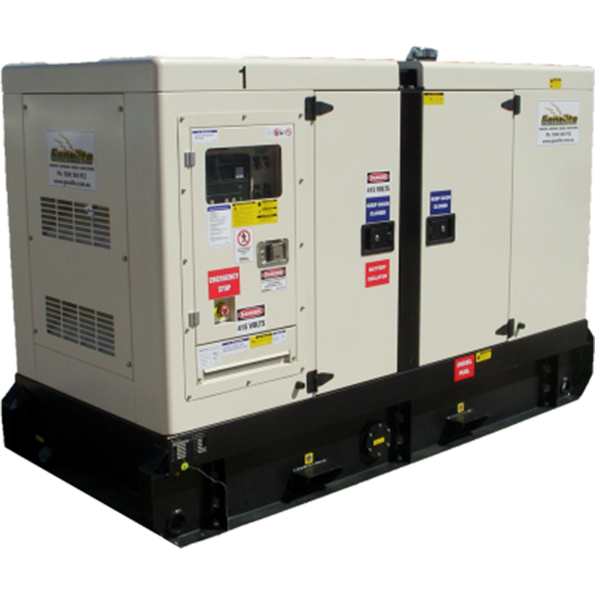 Genelite PLGCM180S 198kVA Perkins or Cummins Powered Generator ...