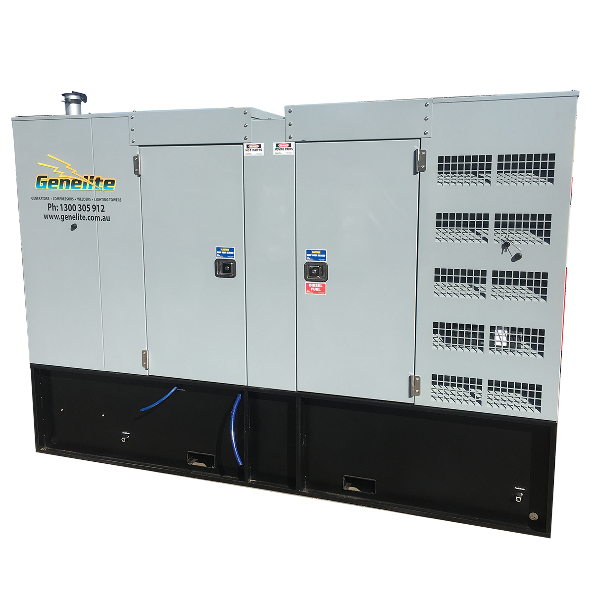 Genelite PLGCT130S (143kVA) Cummins Powered Generator — Generator Warehouse